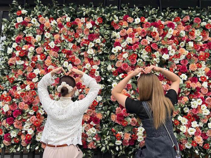New Flower Selfie Wall in Fukutsu | Fukuoka Now