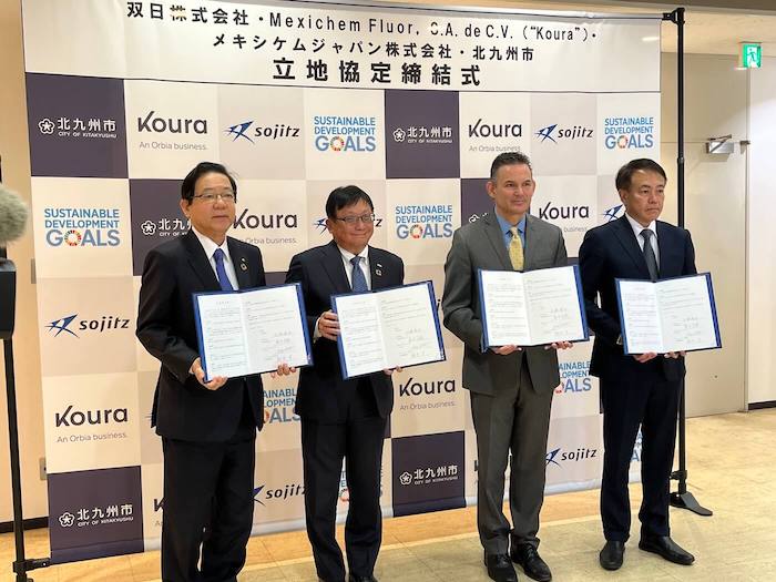 Kitakyushu City Signs Agreement to Build New Fluorine Compound Factory ...