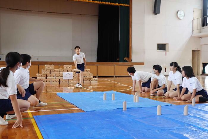 Finnish Game Mölkky Introduced to Okawa City's Schools | Fukuoka Now