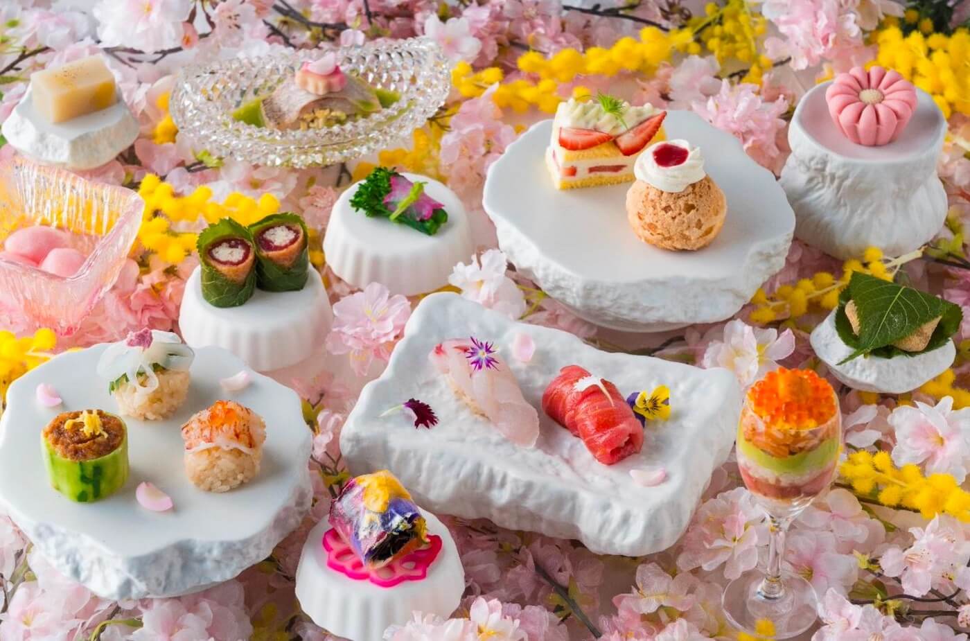 Afternoon Tea-Style Sushi Lunch at Hilton Fukuoka Sea Hawk | Fukuoka Now