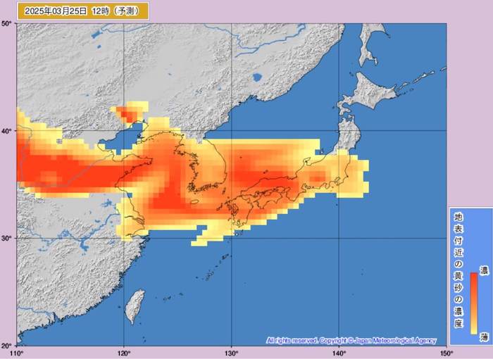Dust Storms Expected Across Kyushu on March 25–26 | Fukuoka Now