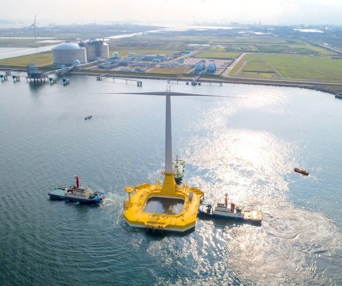 Floating Wind Farm Starts Off Kitakyushu | Fukuoka Now