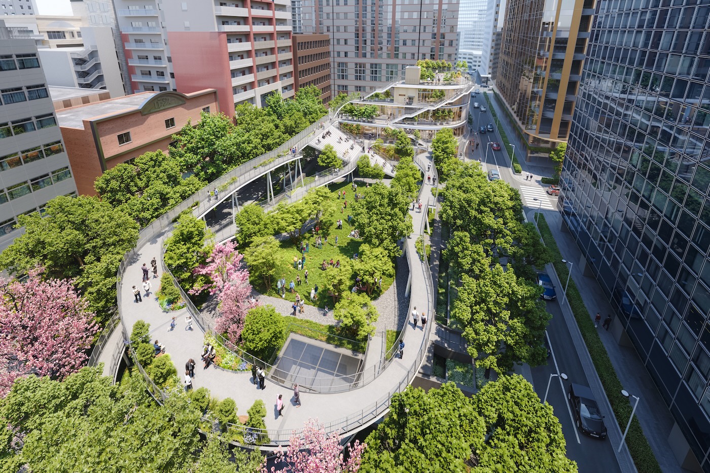 Meiji Park in Front of Hakata Station Opening This Summer | Fukuoka Now